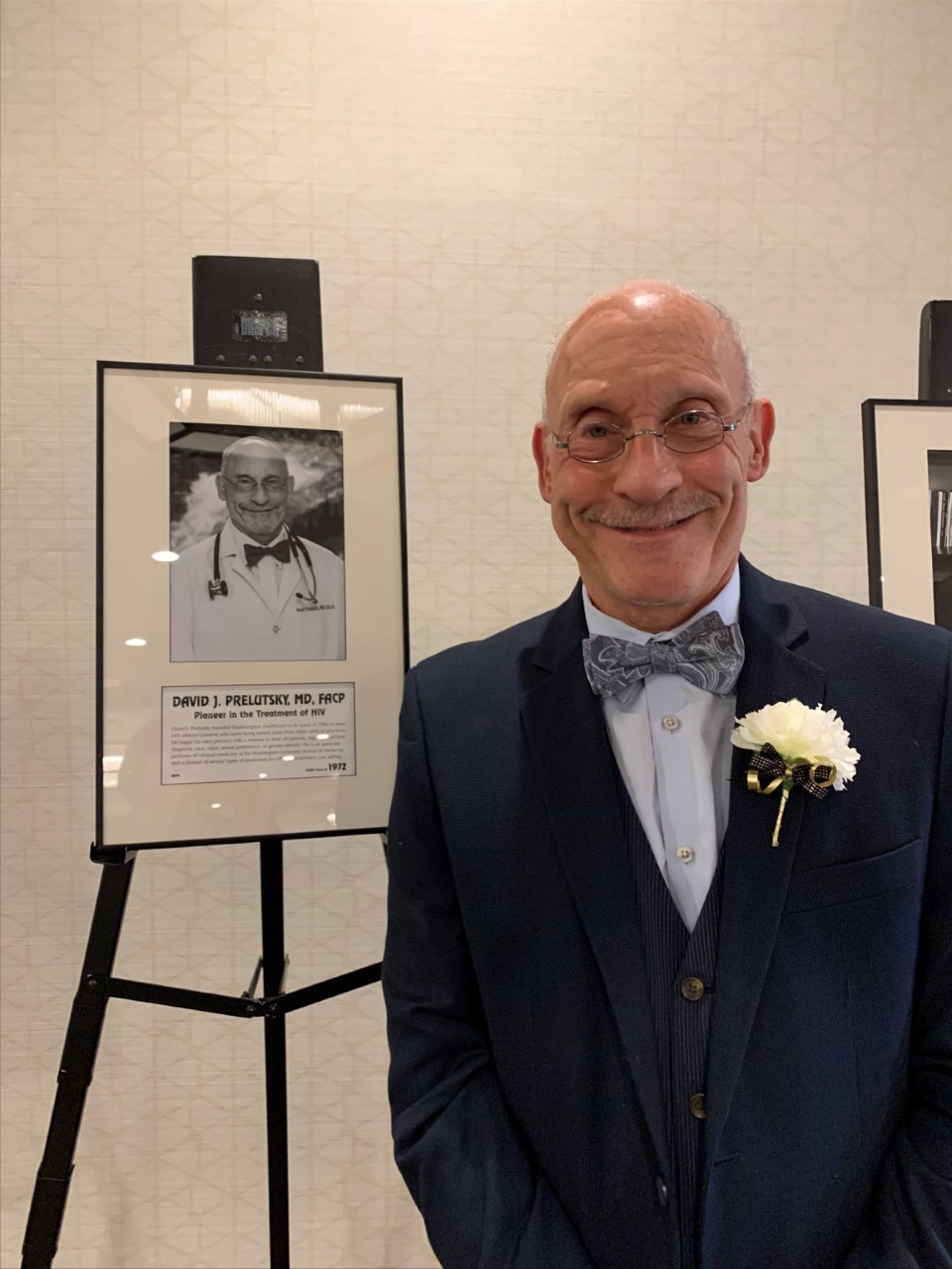 Dr. David Prelutsky at his induction into the University City High ...