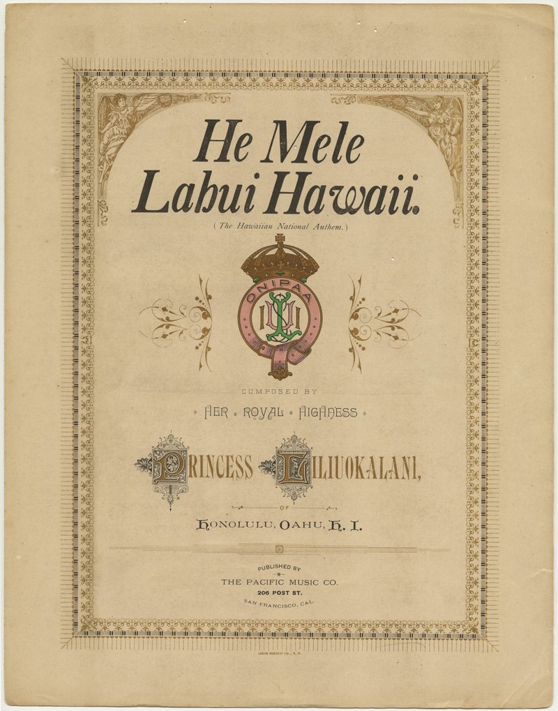 He Mele Lāhui Hawaiʻi (Song of the Hawaiian Nation)