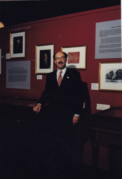 John Herzog in the First Hamilton Exhibit